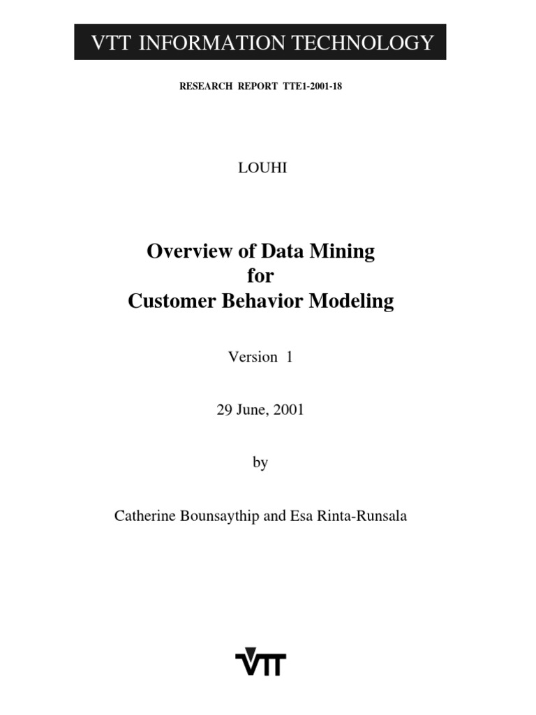 Customer Profiling | PDF | Market Segmentation | Data Mining