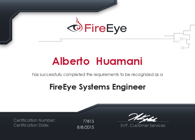 FireEye Systems Engineer PDF | PDF | Business | Finance & Money Management