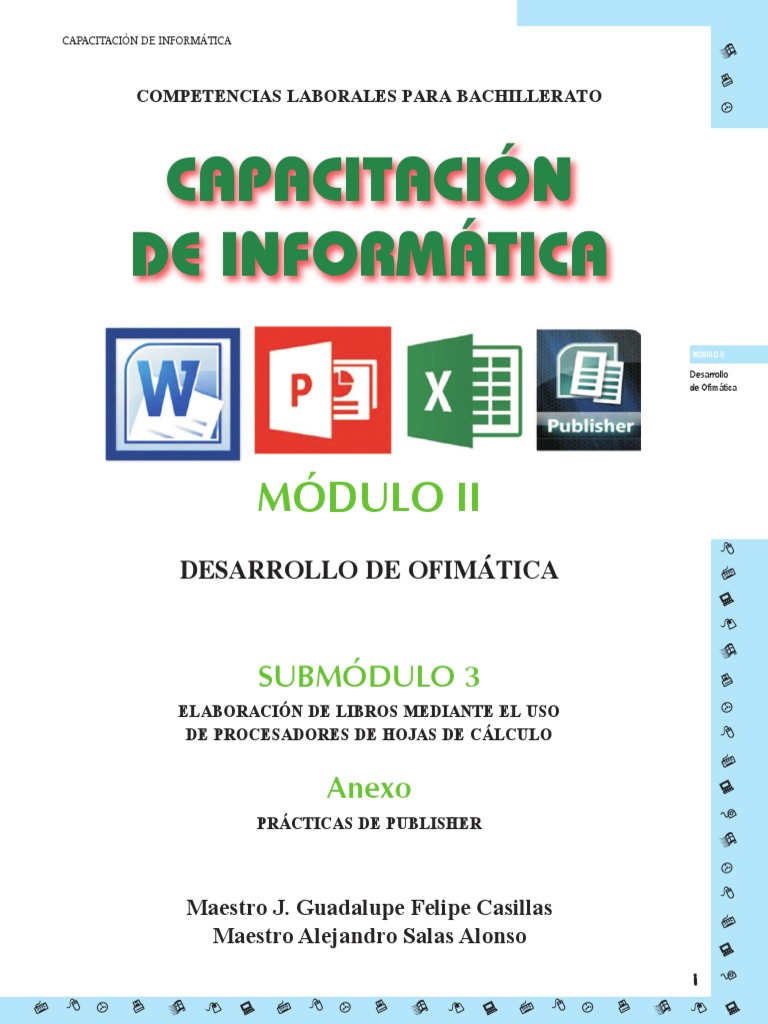 Informatica Submodulo 3-c Publisher | Descargar gratis PDF | Plan de estudios | Aprendizaje