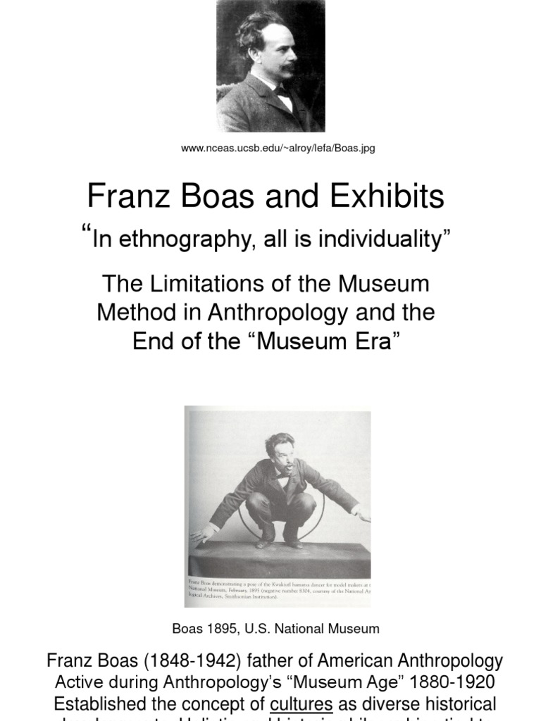 Franz Boas and Exhibits | PDF | Franz Boas | Anthropology
