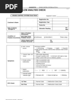 Predictive Maintenance CheckList | PDF