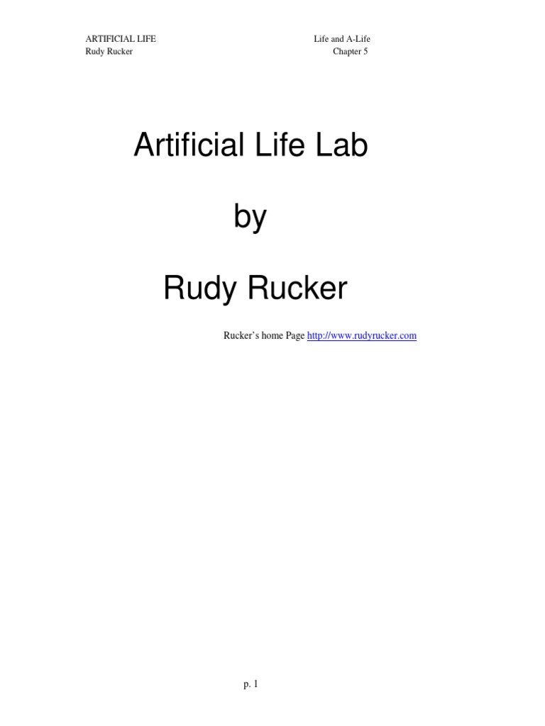 Artificial Life Lab | PDF | Chaos Theory | Genome
