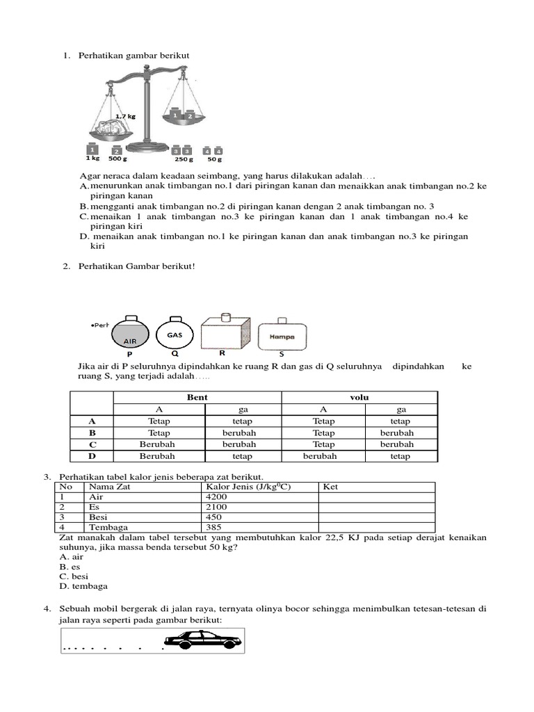 Latihan Soal Un | PDF