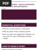 Analysis of Mary Oliver's "The Summer Day" | PDF | Poetry