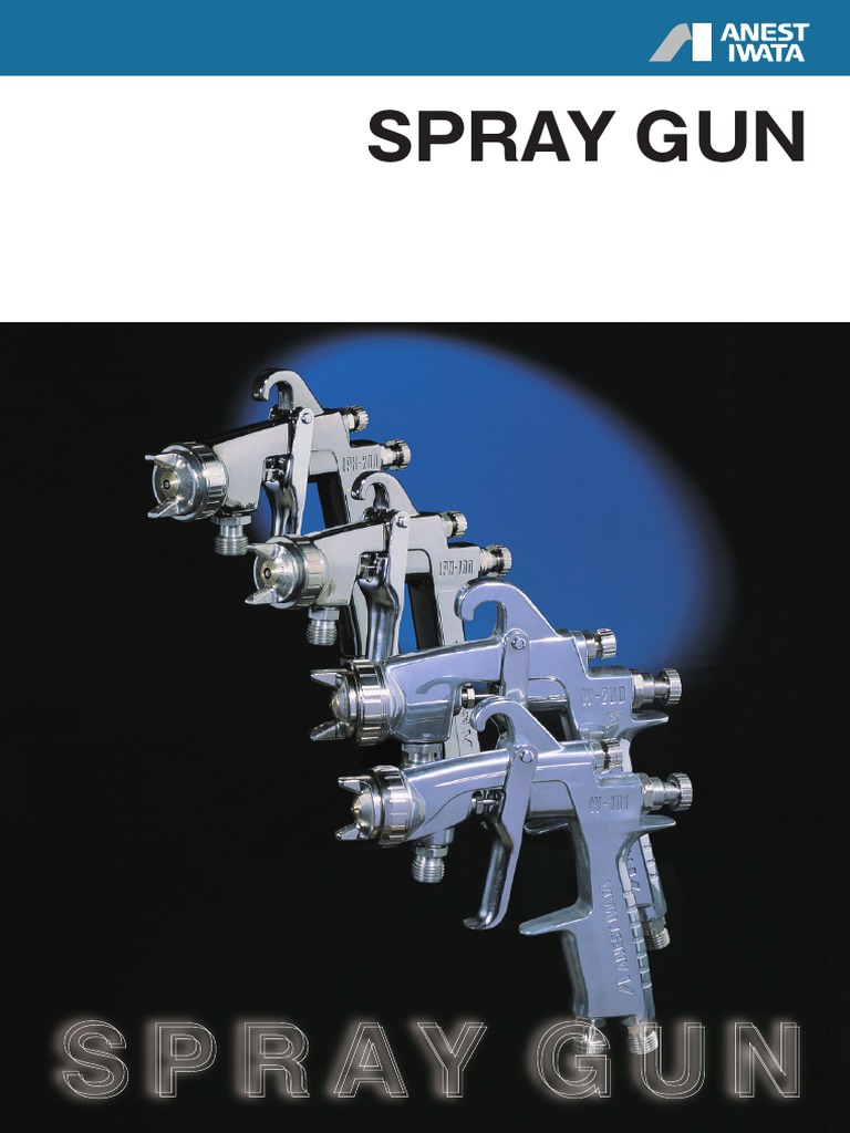 Spray Gun Manual | PDF | Nozzle | Paint
