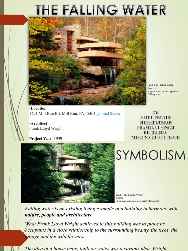 Falling Water | PDF | Architectural Design | Architecture