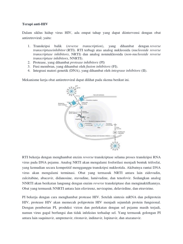 Mekanisme-kerja-ARV 2 | PDF