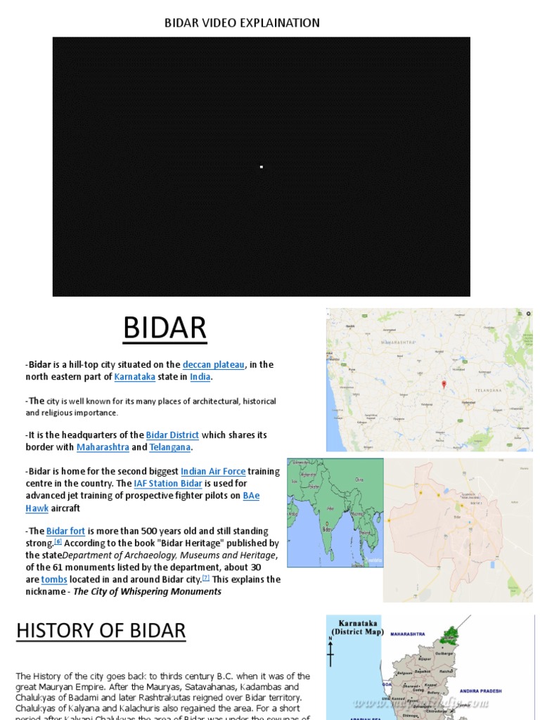 BIDAR | PDF