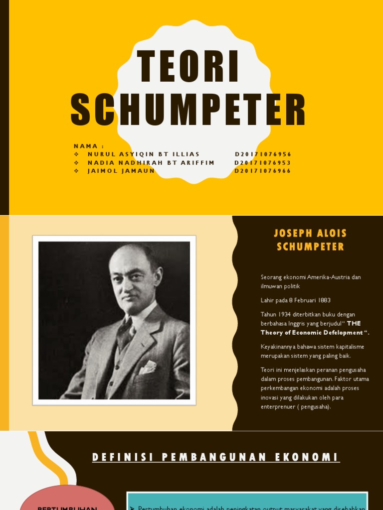 Teori Schumpeter | PDF