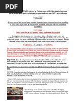 Tapco G2 Trigger Set - AK47 | PDF