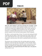Tiklos FOLK DANCE | PDF