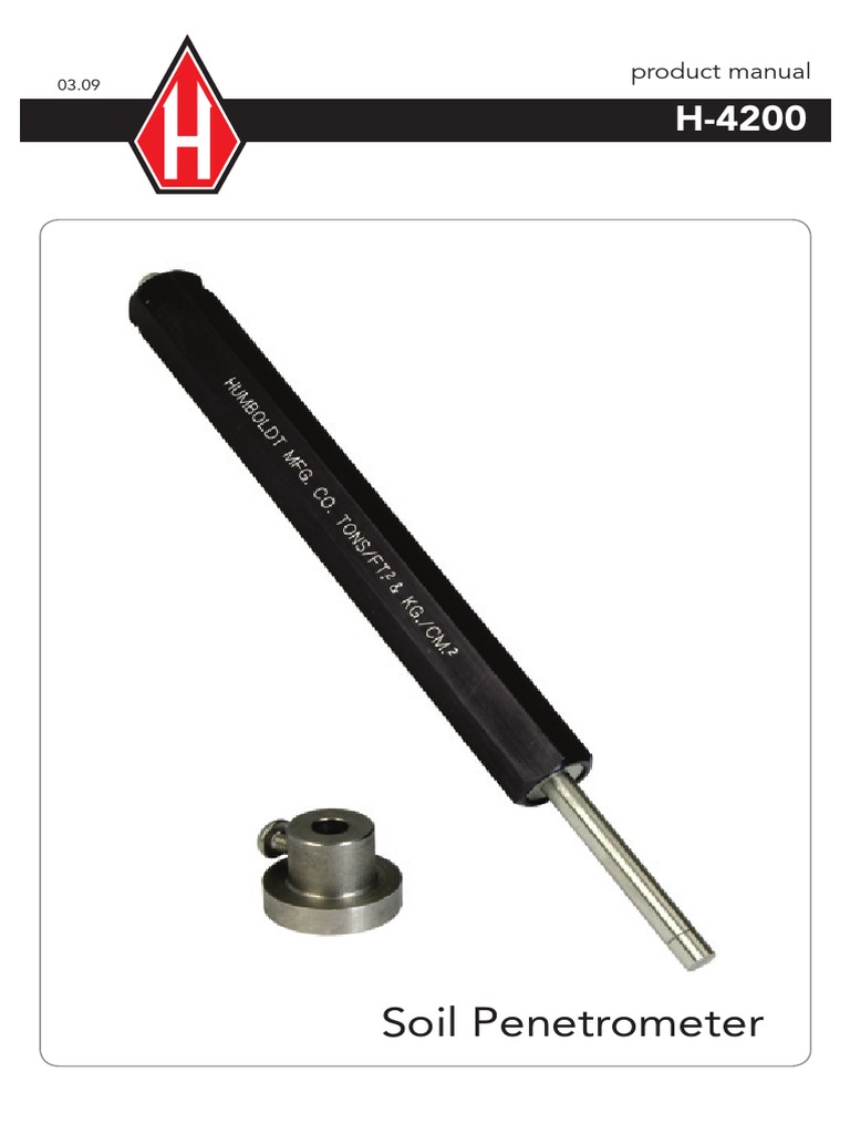 Pocket Penetrometer | PDF | Clay | Soil