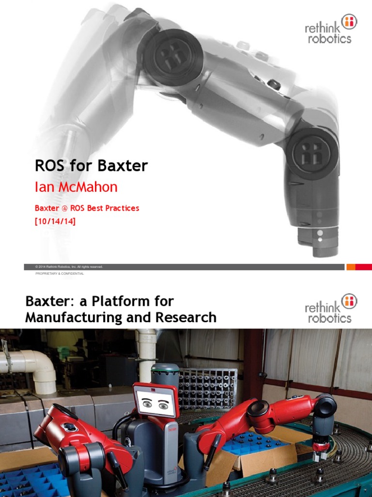 Baxter Best Practices | PDF | Proprietary Software | Robotics