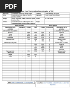 Tablas MTM 2 | PDF | Ocio