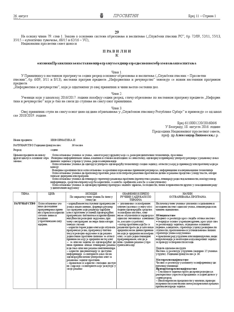 Informatika 7 Razred Program Pdf 9900