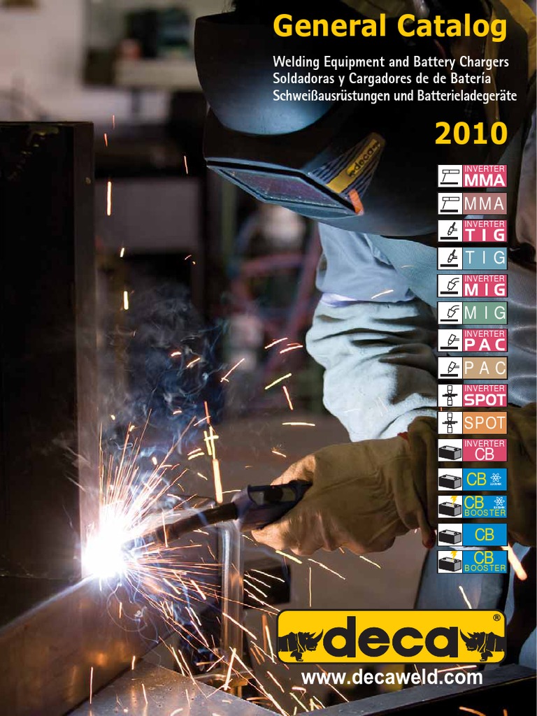 Deca Catalogo GB e D | PDF | Welding | Construction