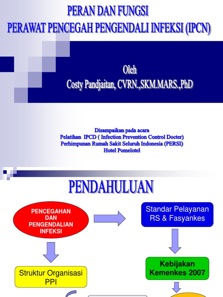 PERAN PENTING IPCN DALAM PENCEGAHAN DAN PENGENDALIAN INFEKSI DI RUMAH ...