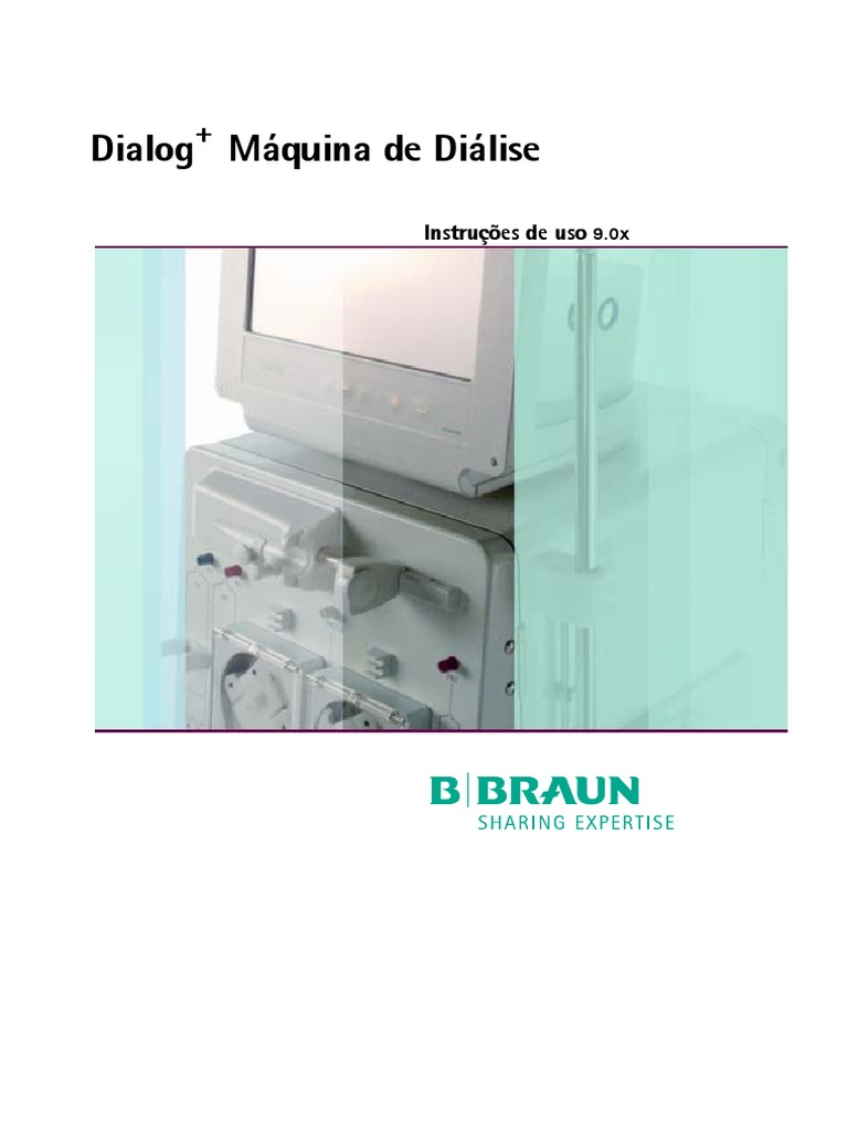 BBraun Dialog+ Manual de Operação. | PDF | Hemodiálise | Rim