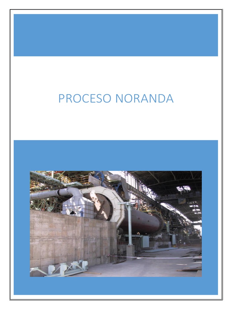 Horno Noranda | PDF | Cobre | Metalurgia