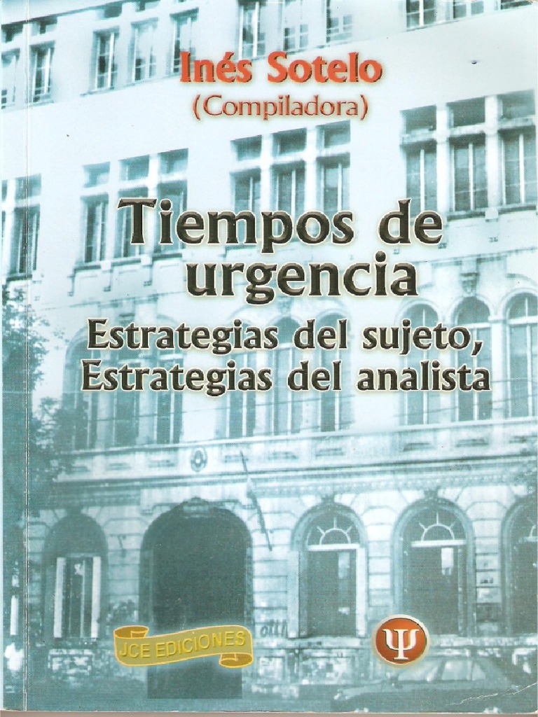Tiempos de Urgencia (Inés Sotelo) | PDF