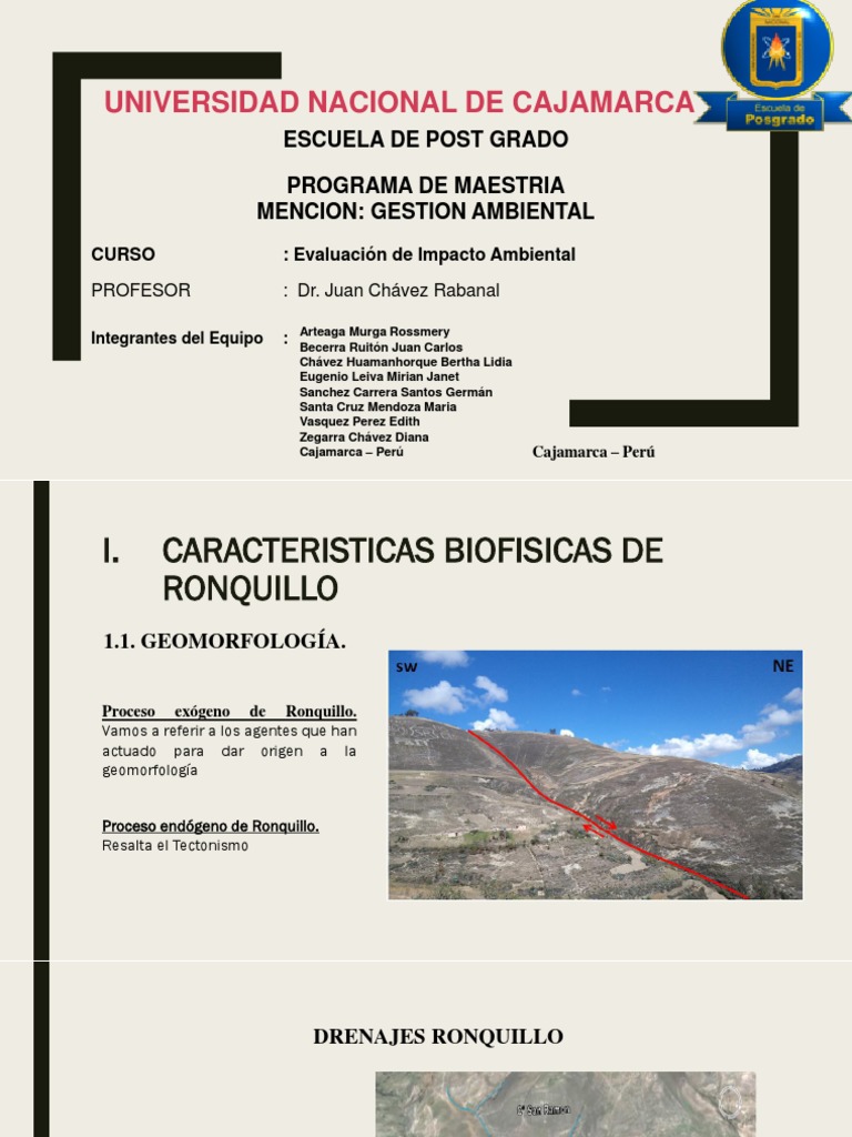 Ronquillo | PDF | Riego | Ciencias de la Tierra