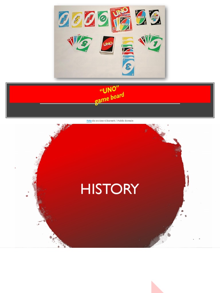 History and Rules of UNO Game | PDF | Sports & Recreation | Games ...
