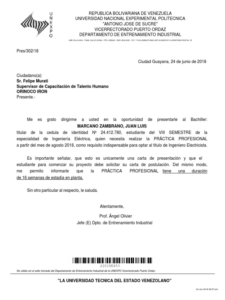 Presentacion Orinoco Iron | PDF | Venezuela | Agitación