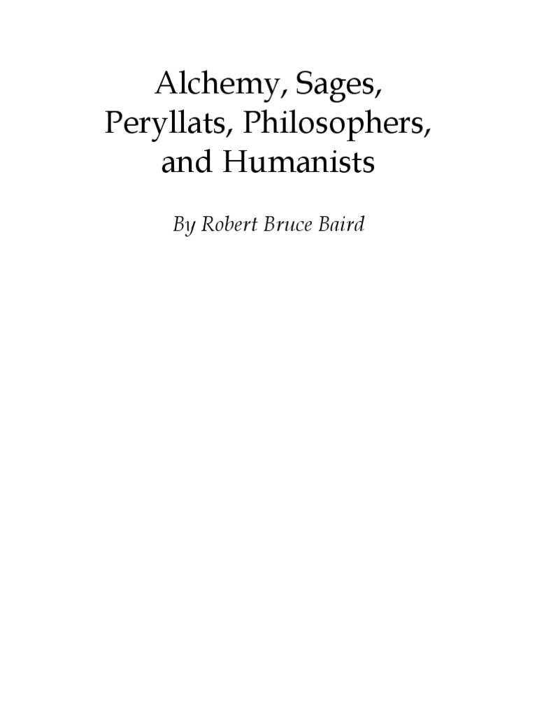 Alchemy RB | PDF | Hermes Trismegistus | Alchemy