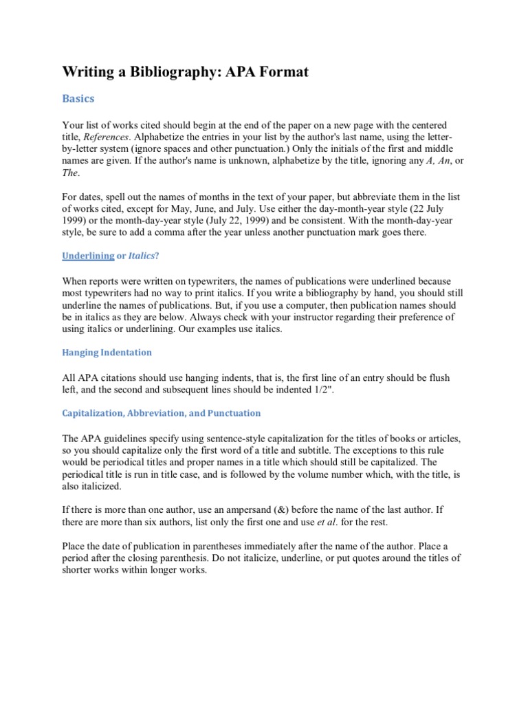 Apa Format | PDF | Apa Style | Punctuation