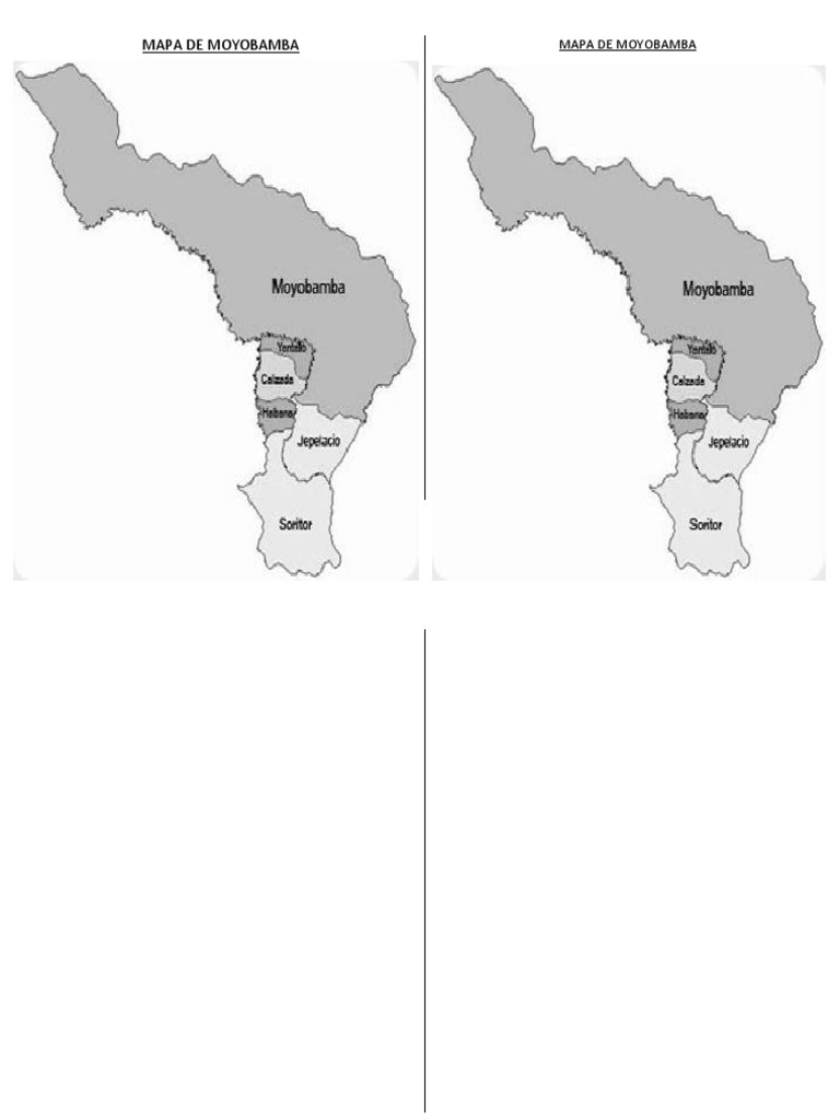 Mapa Moyobamba | PDF