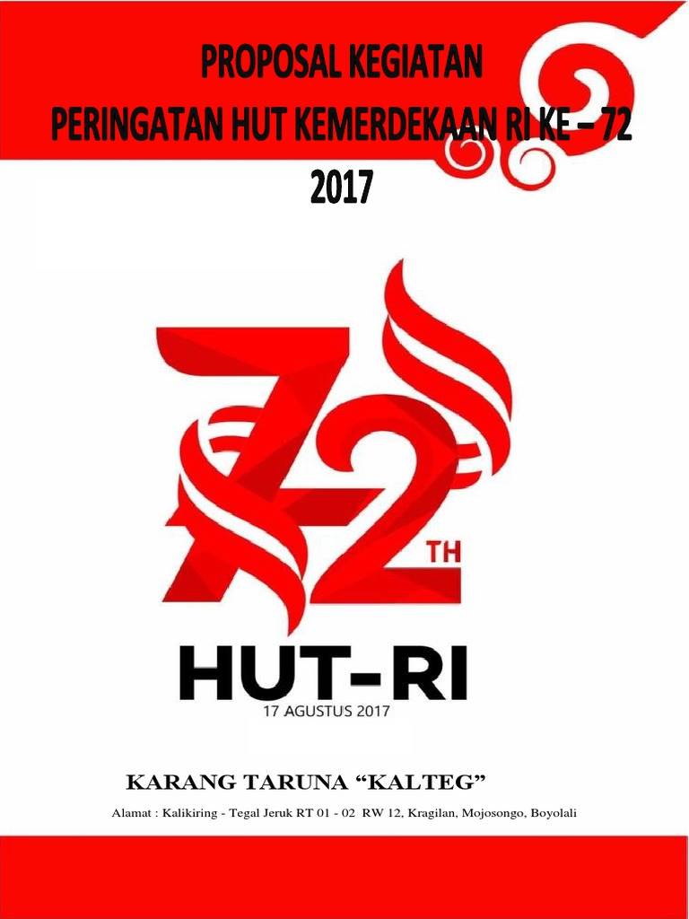 Cover Proposal 17 Agustus | PDF