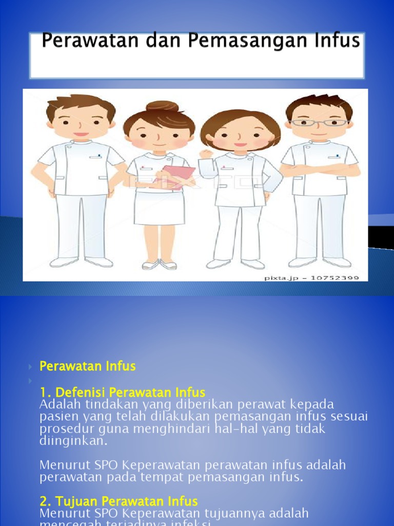 Presentation Pasang Infus | PDF