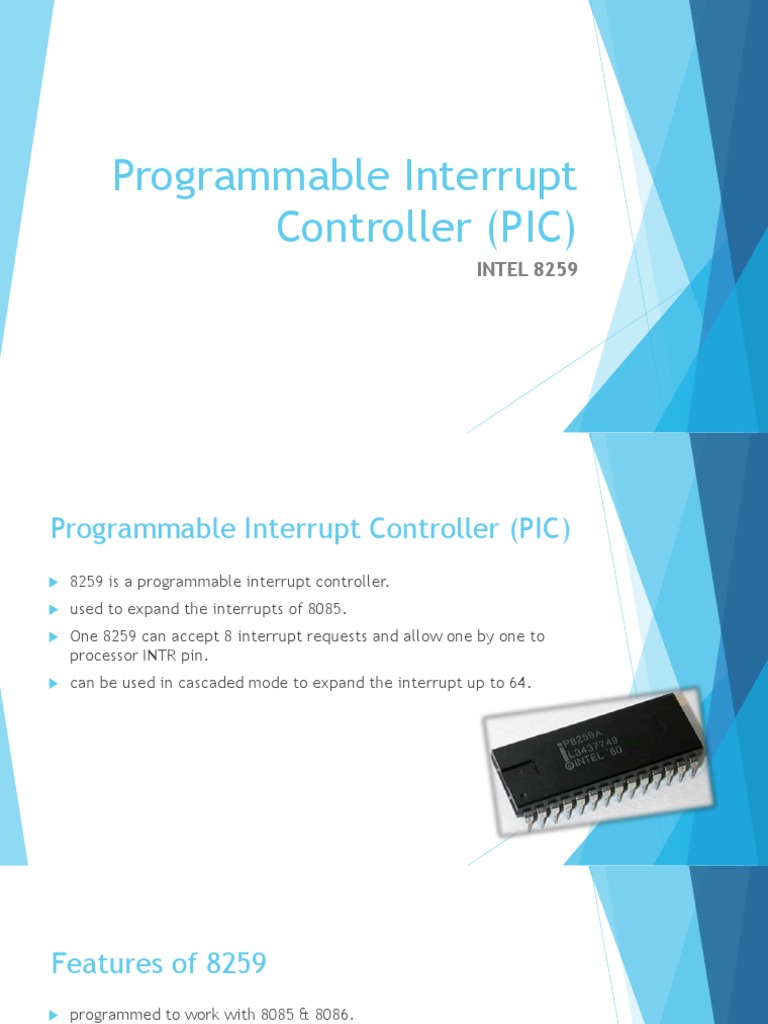 8259 Programmable Interrupt Controller | PDF | Central Processing Unit ...