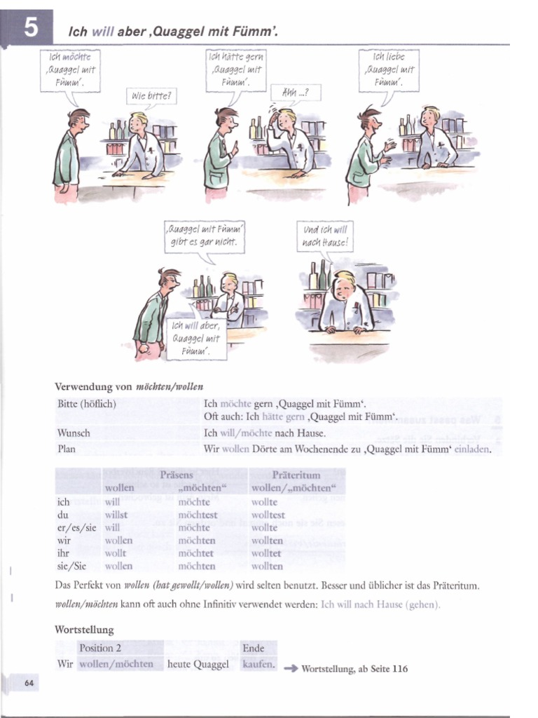 Modalverb Wollen | PDF