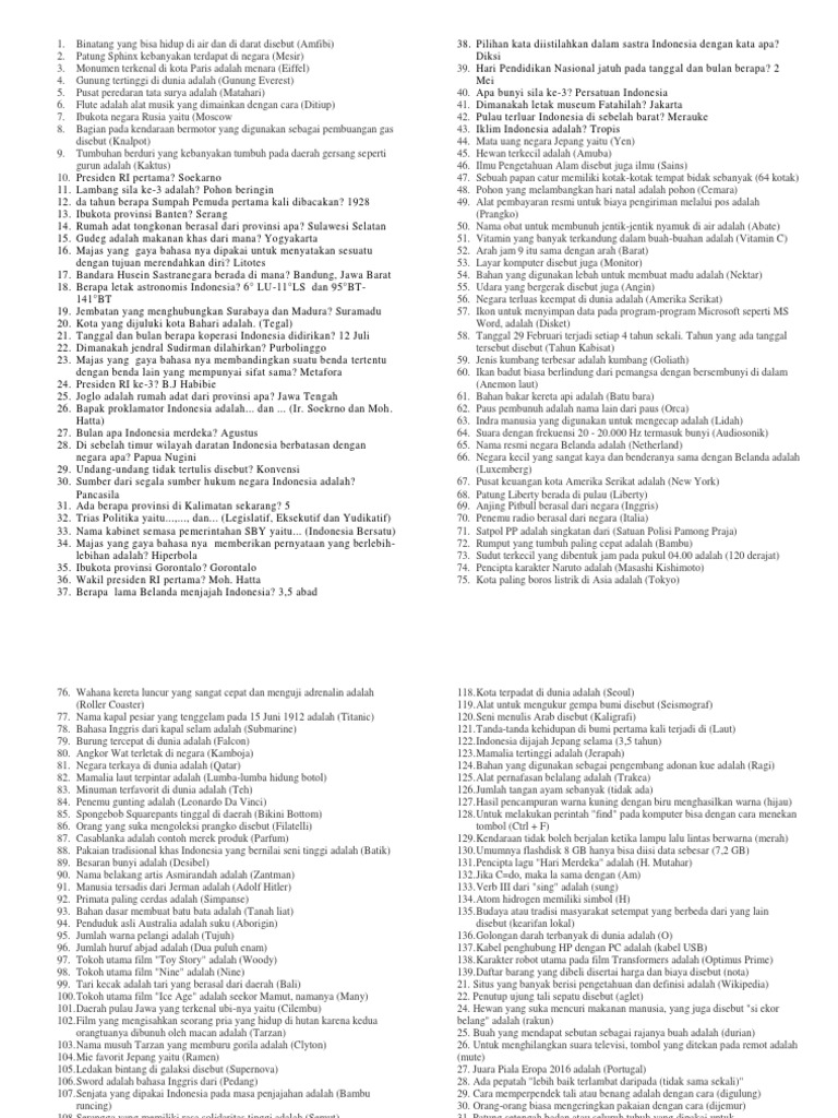 Soal Rangking 1 | PDF