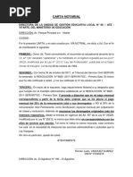 Modelo Carta Nombramiento | PDF