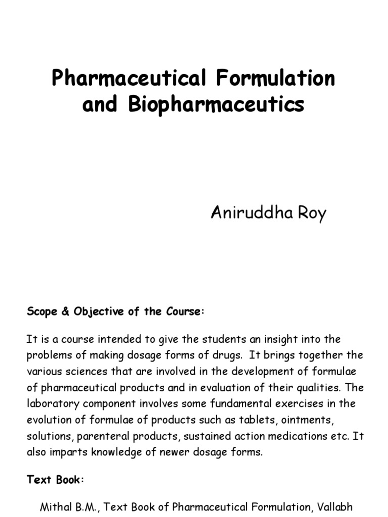 Classification of Dosage Forms | PDF | Pharmaceutical Formulation ...