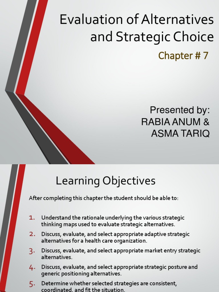 Chapter No. 07 | PDF | Program Evaluation | Evaluation