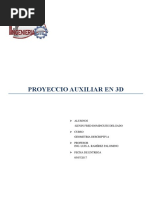 Proyección Dimétrica | PDF | Perspectiva (Gráfica) | Geometría