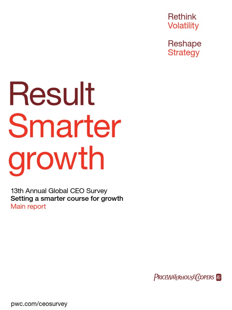 PWC-Global CEO Survey | PDF