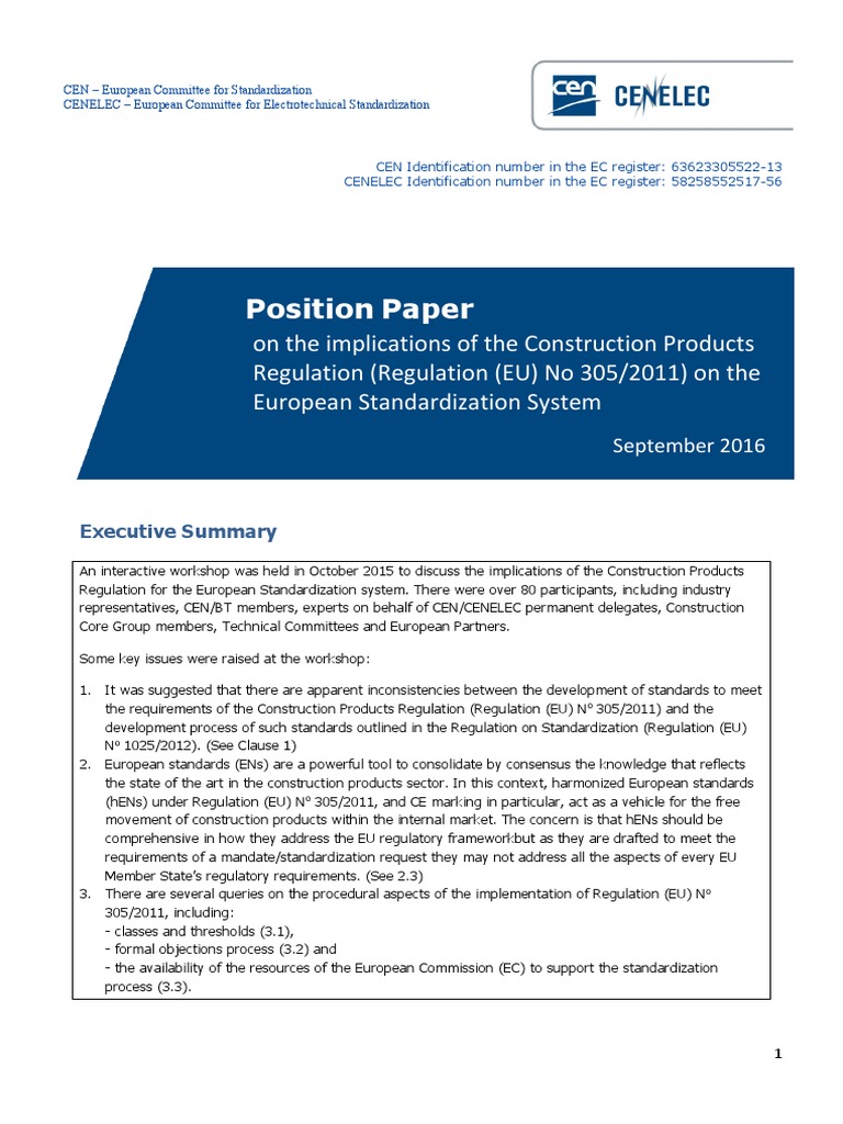 Position Paper CPR | PDF | European Union | Government