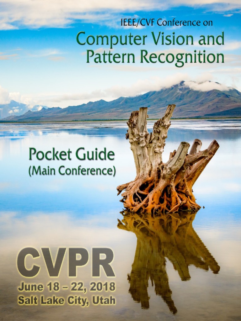 CVPR 2018 Pocket Guide Main Conference | PDF | Areas Of Computer ...