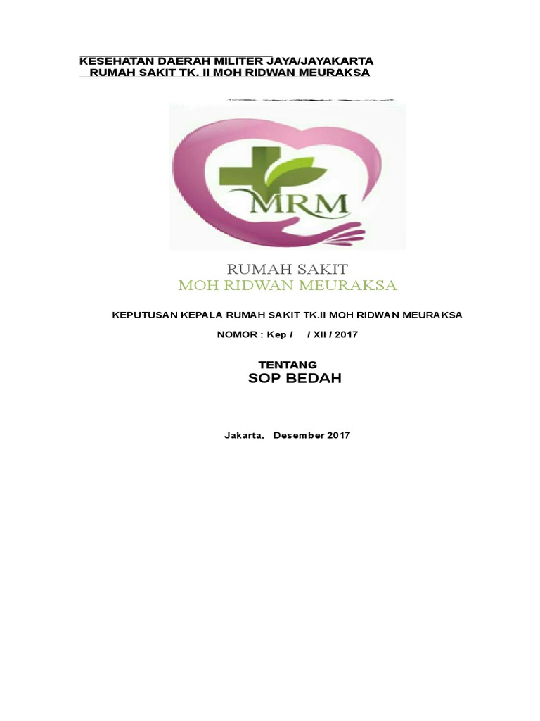 Penanganan Medis di RS Ridwan Meuraksa | PDF | Sains & Matematika
