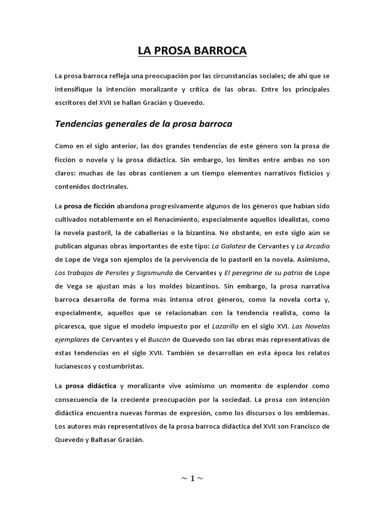 La prosa narrativa y didáctica del Siglo de Oro: Tendencias y autores ...