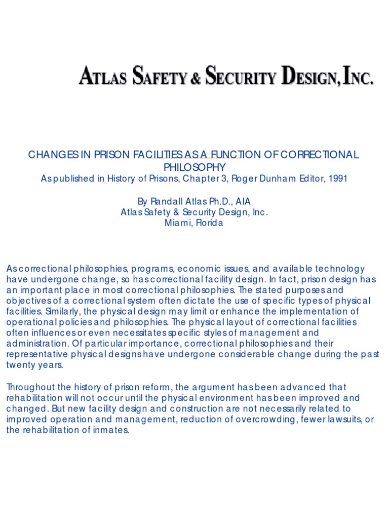 Fourth Generation Prison | PDF | Prison | Rehabilitation (Penology)