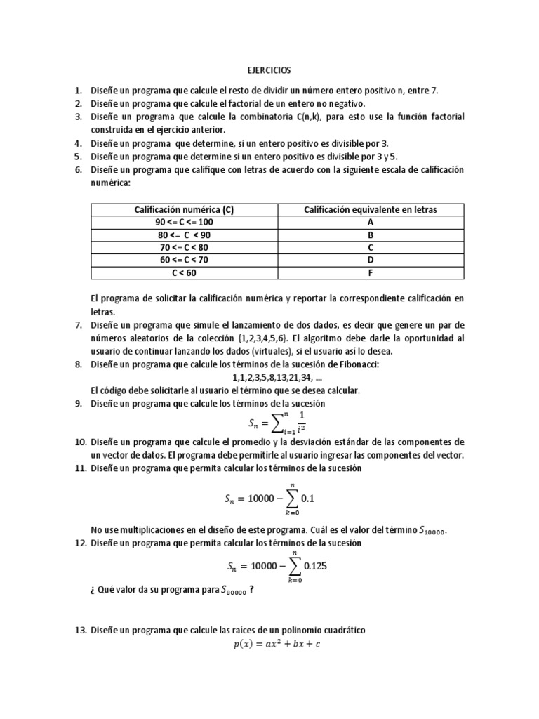 Calificación numérica (C) Calificación equivalente en letras 90