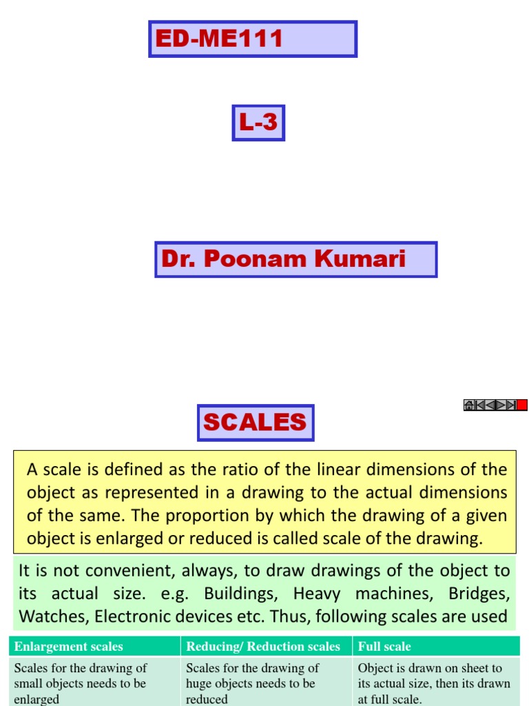 Lecture-3 Scales | PDF | Angle | Kilometre