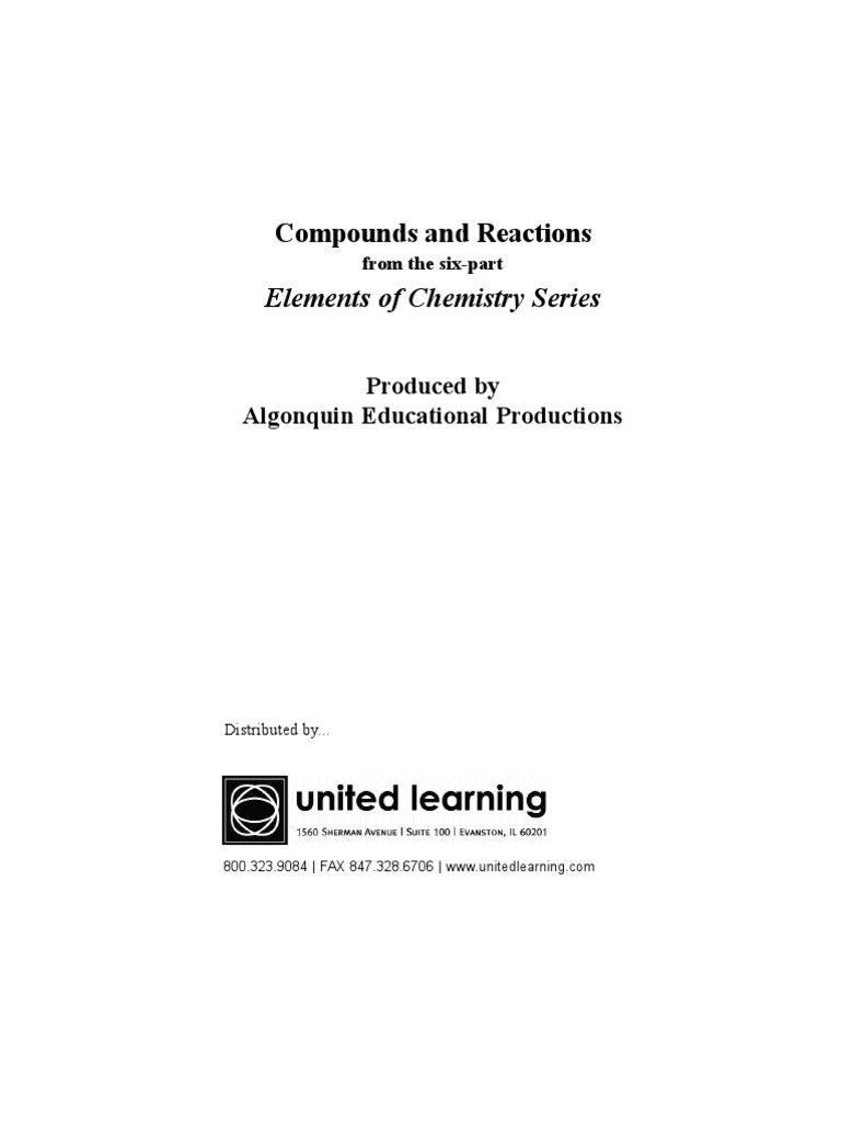 Chemistry Compounds Teacher | PDF | Chemical Bond | Ion