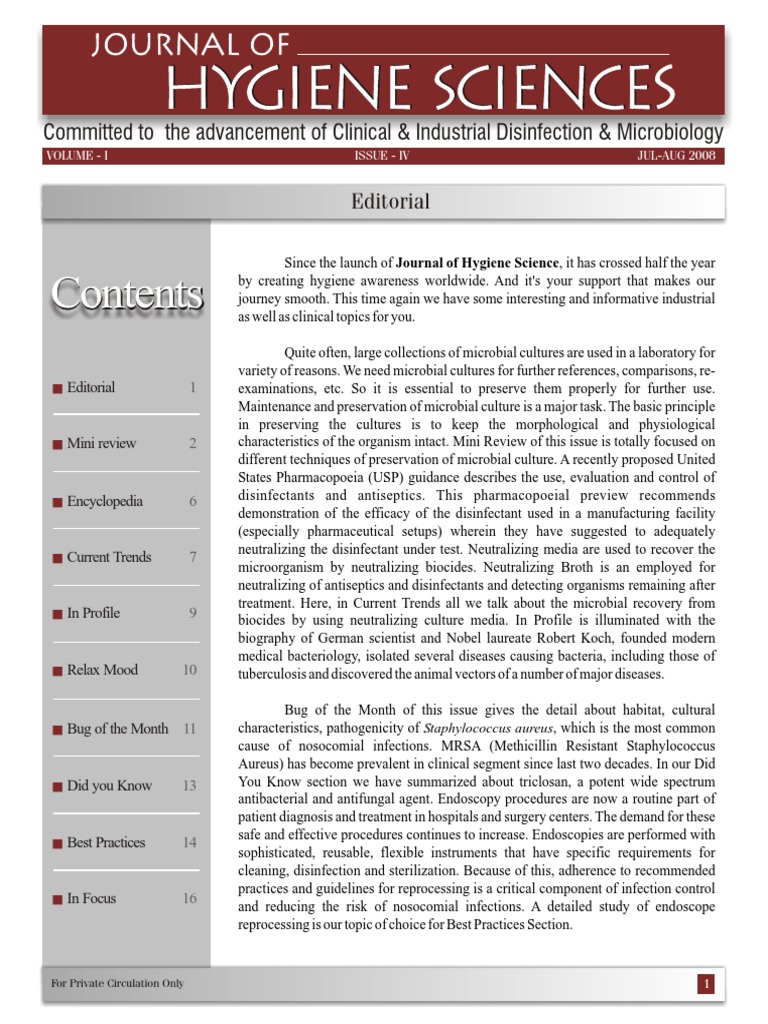 Maintenance and Preservation of Microbial Cultures PDF | PDF ...