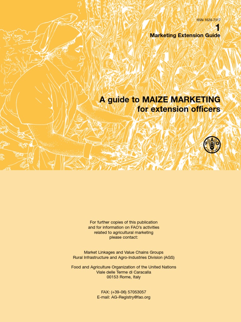 A Guide To Maize Marketing | PDF | Maize | Prices
